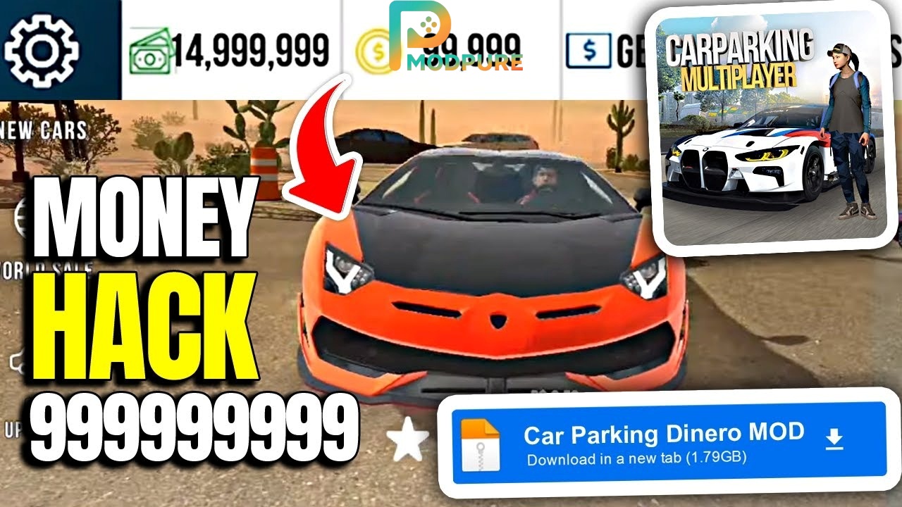 Tải Hack Car Parking Multiplayer (Vô Hạn Tiền, Vàng) v1.3.1.3